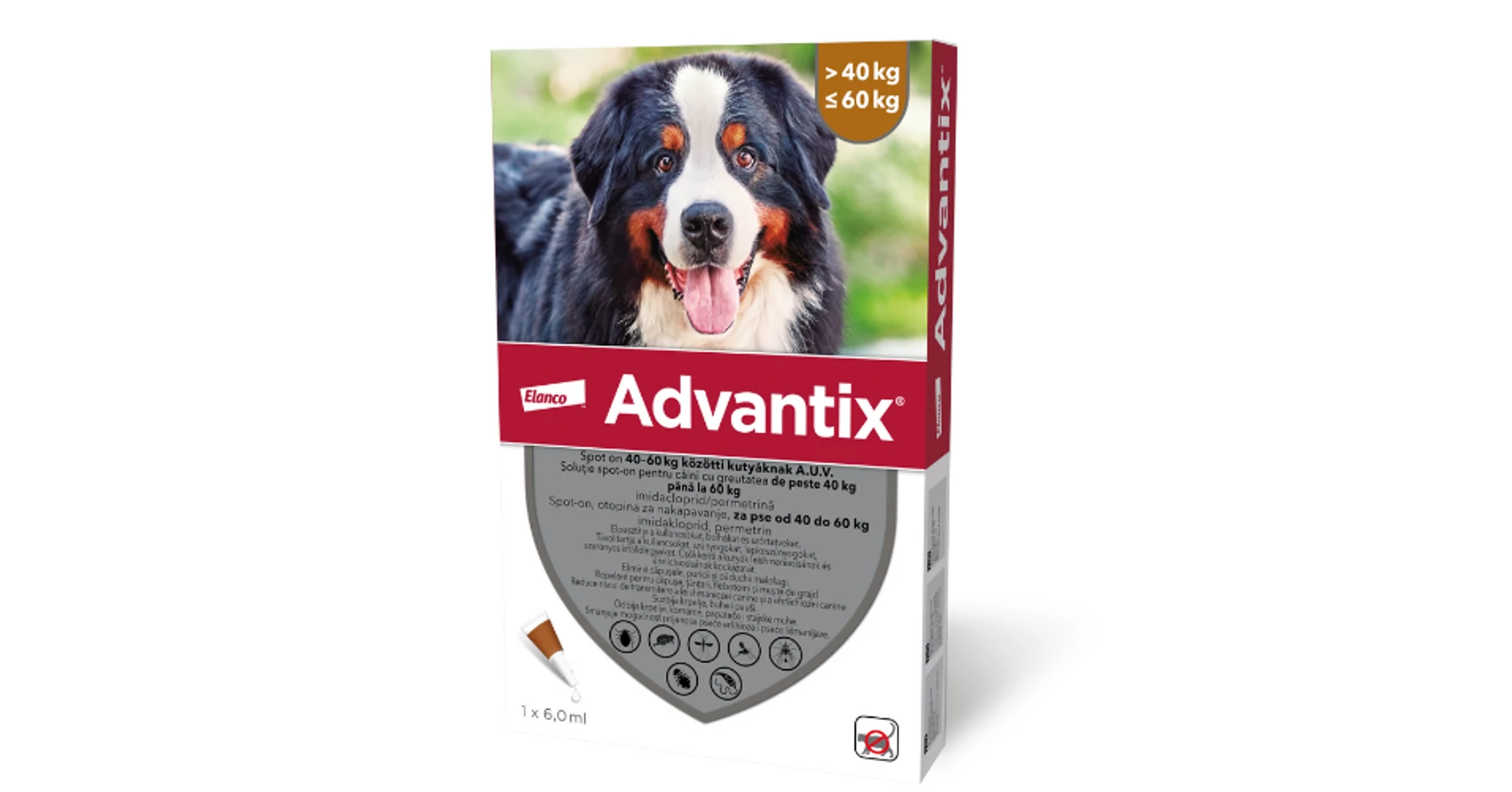 Advantix spot on 6 ml; 40-60 kg 1X
