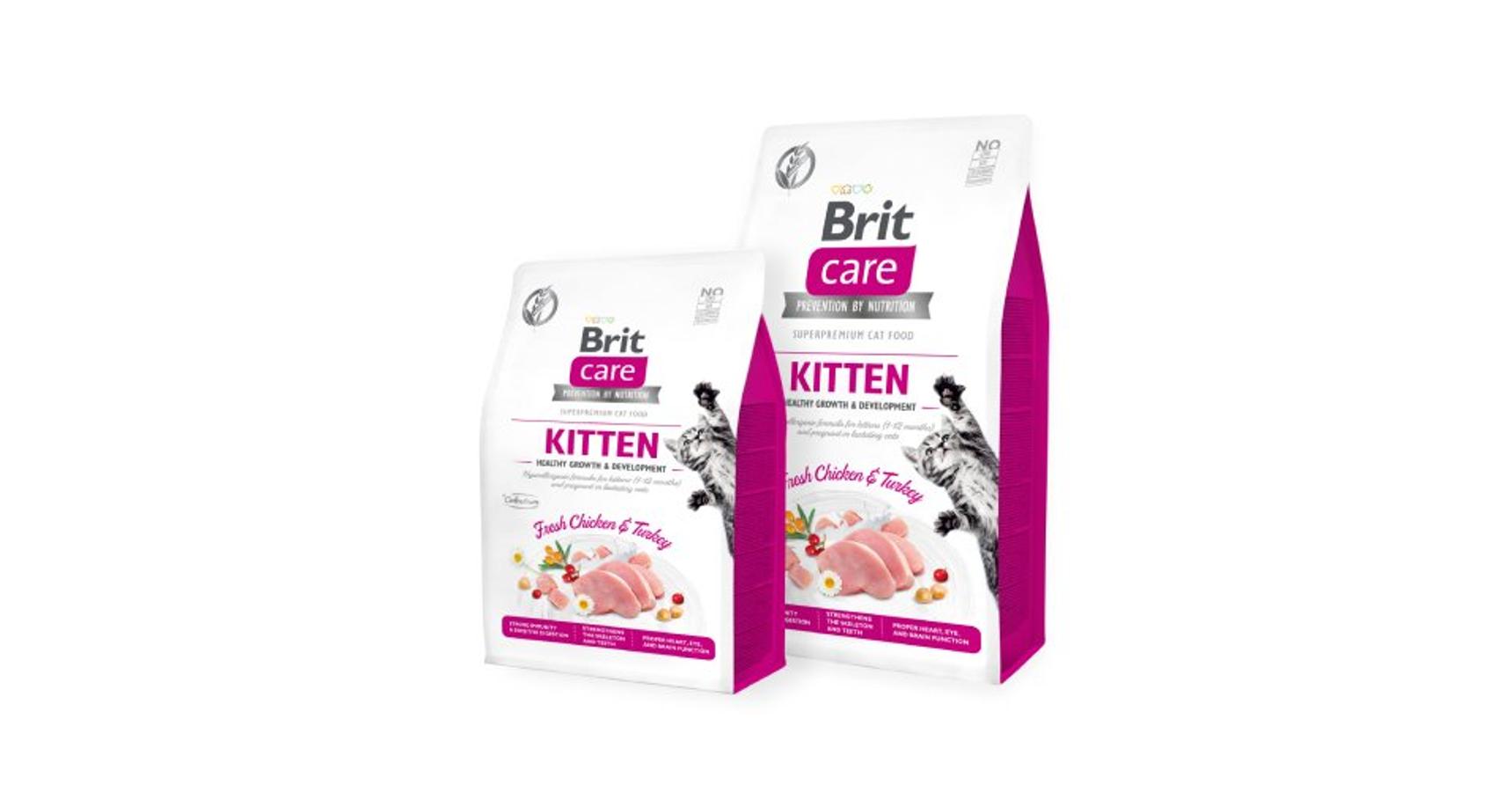 Brit Care Cat Grain-Free Kitten Healthy Growth & Development 0,4kg