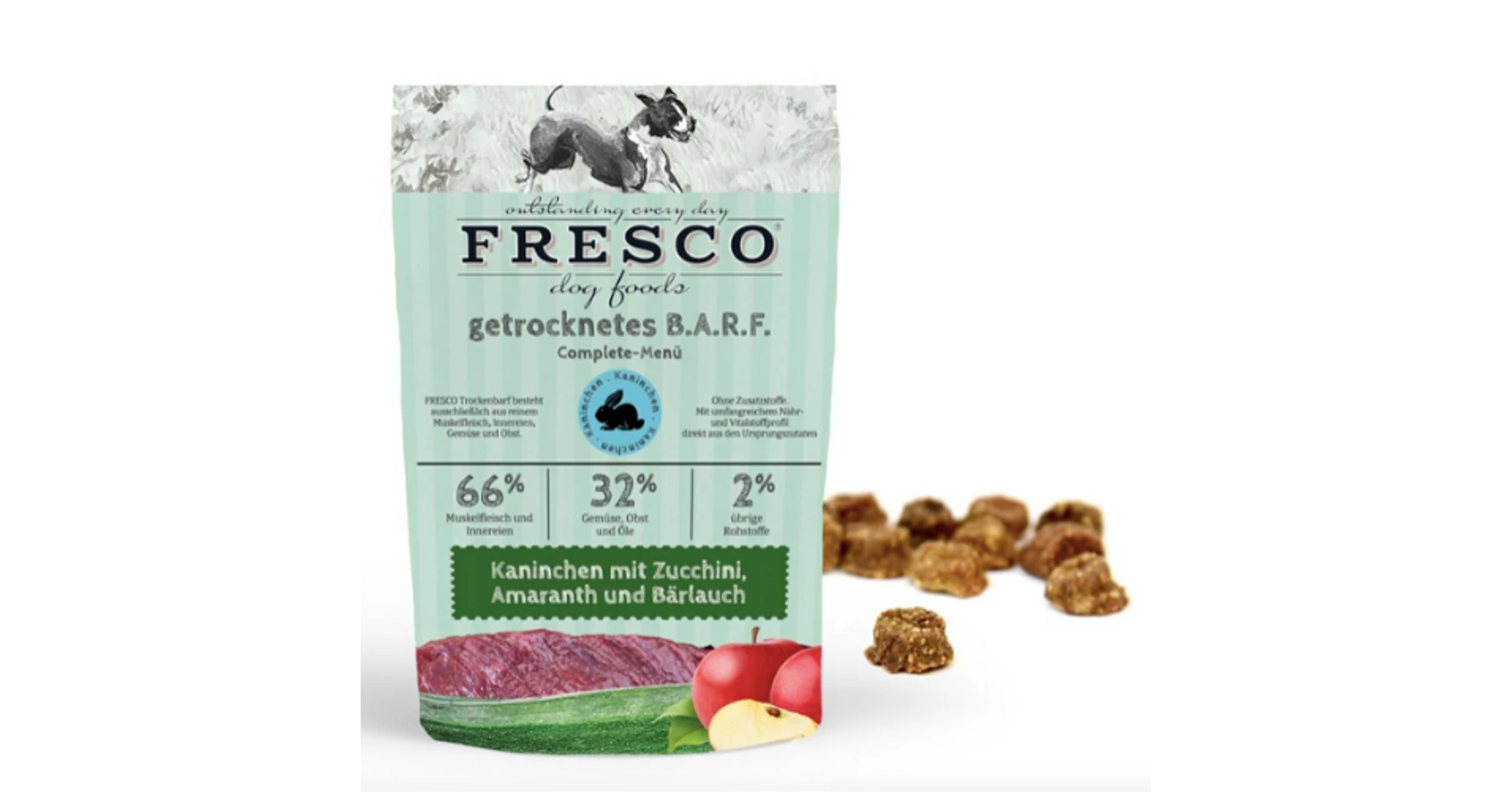 Fresco BARF Komplett Menü - Nyúl 1kg