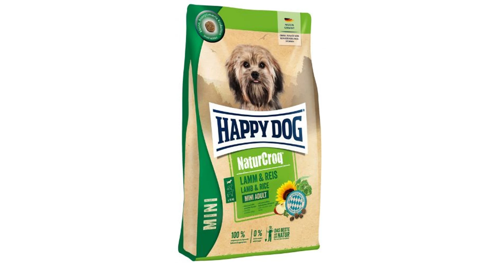 Happy Dog Natur-Croq Mini Lamm/Reis 0,8 kg kutyatáp