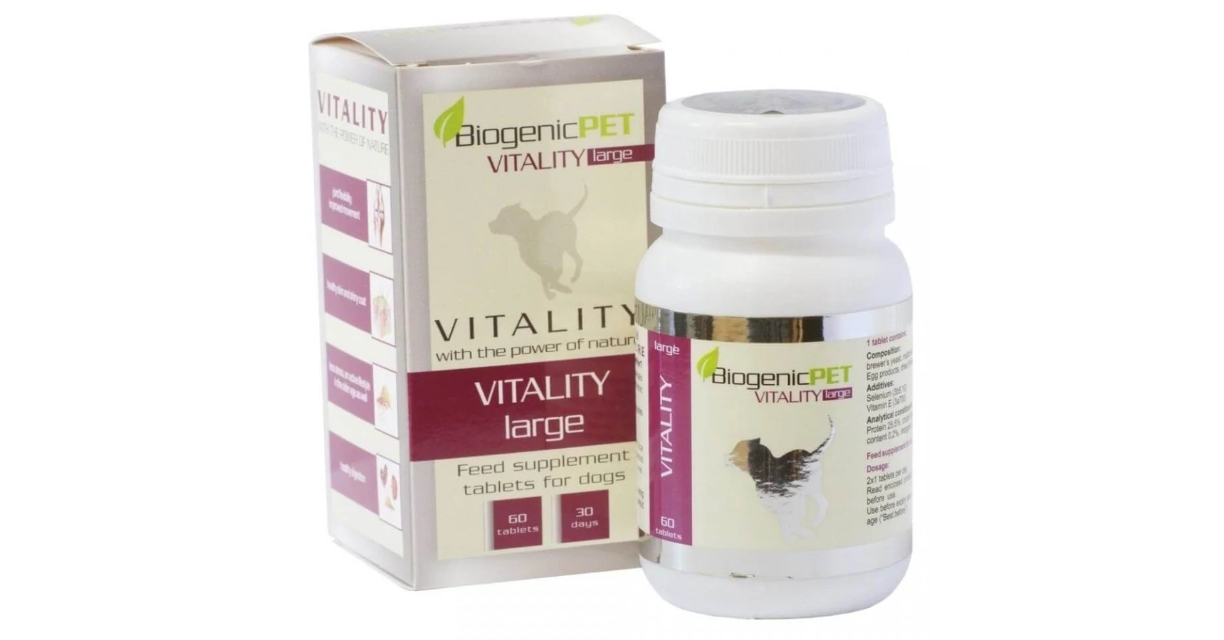 Biogenicpet Vitality Large 60 db