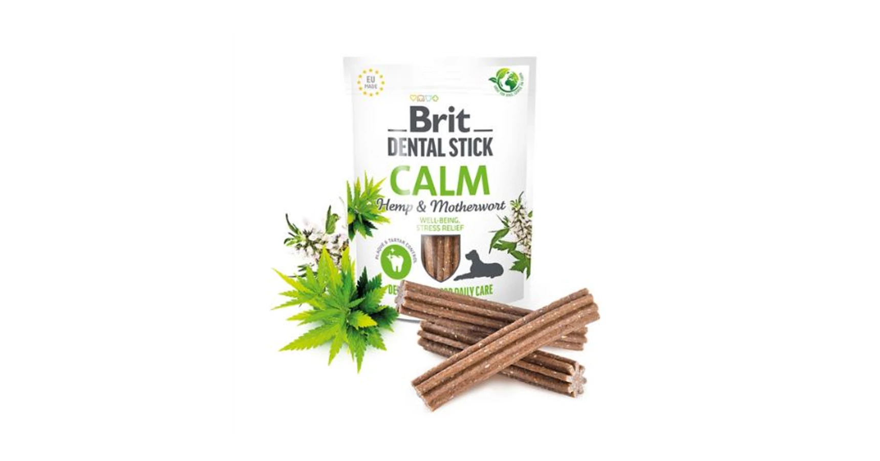 Brit Dental Stick Calm with Hemp & Motherwort 251g