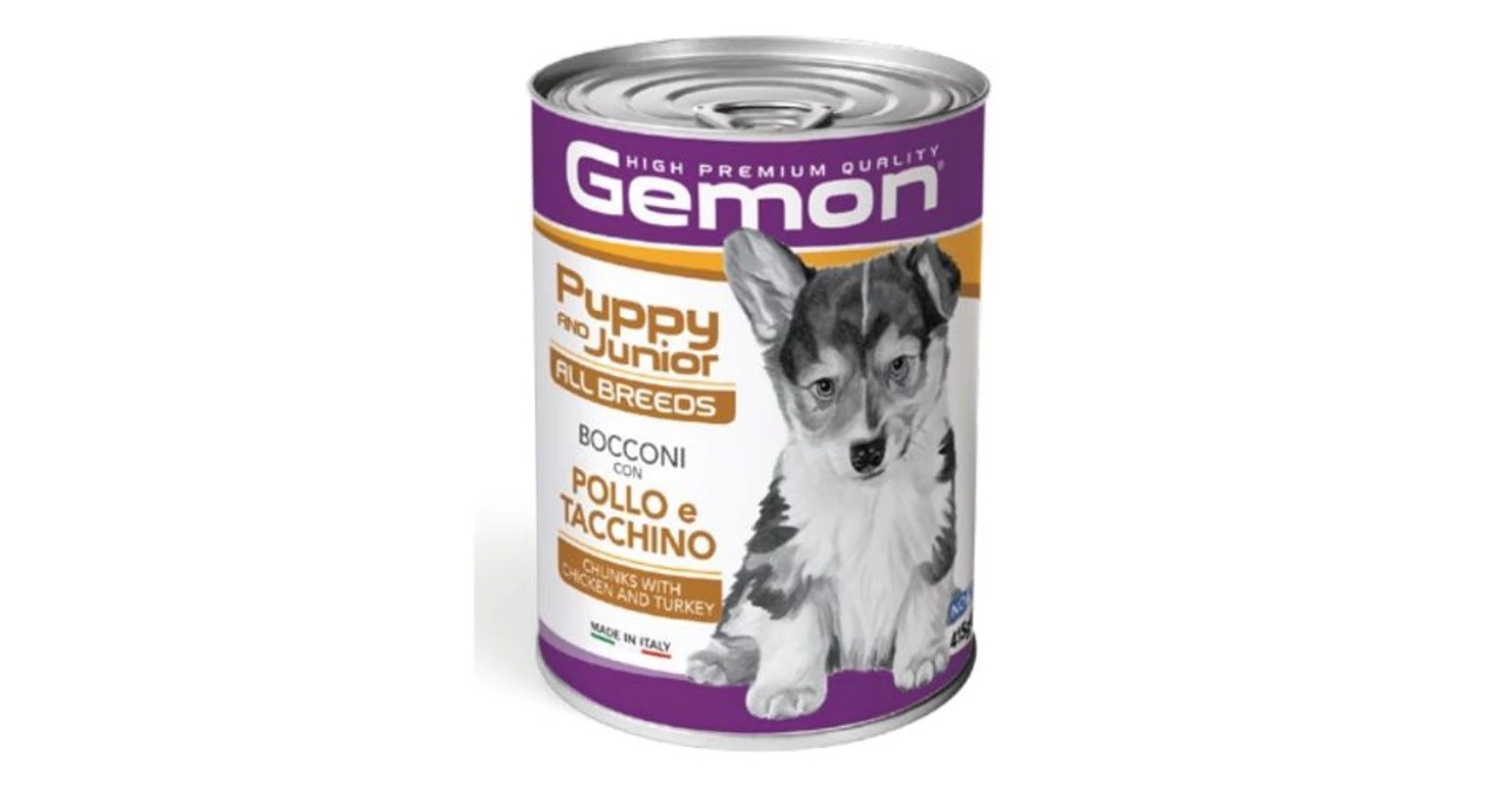 Gemon Dog Puppy & Junior konzerv csirke-pulyka 24x415g