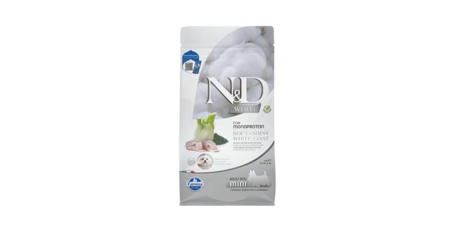 N&D White Dog Adult Mini Kutyatáp 2kg