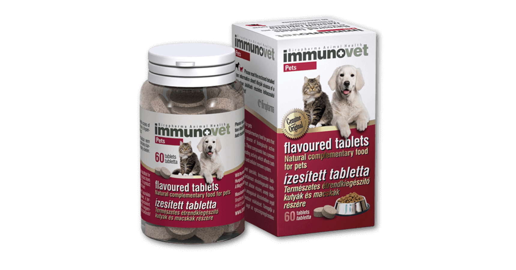 ImmunoVet Pets ízesített immunerősítő tabletta 60 db